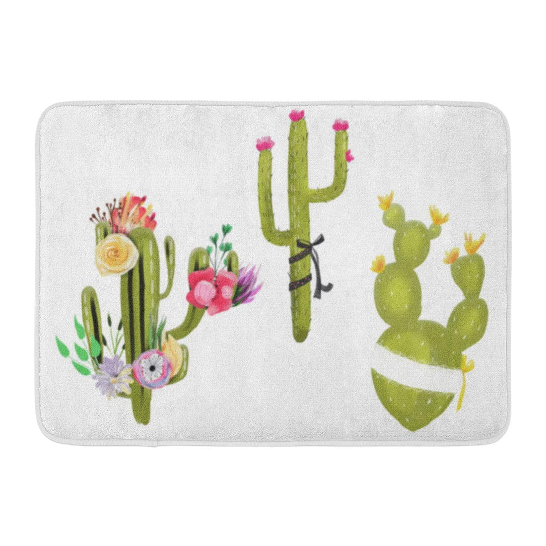GODPOK Beautiful Watercolor Cactus Succulent Cacti Collection with ...