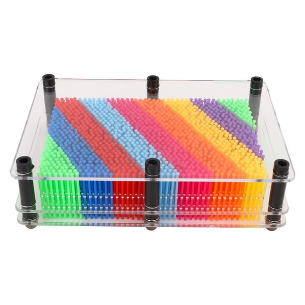 Handprint Sculpture Toy,3D Pin Sculpture Handprint D Pin Art Board Face ...