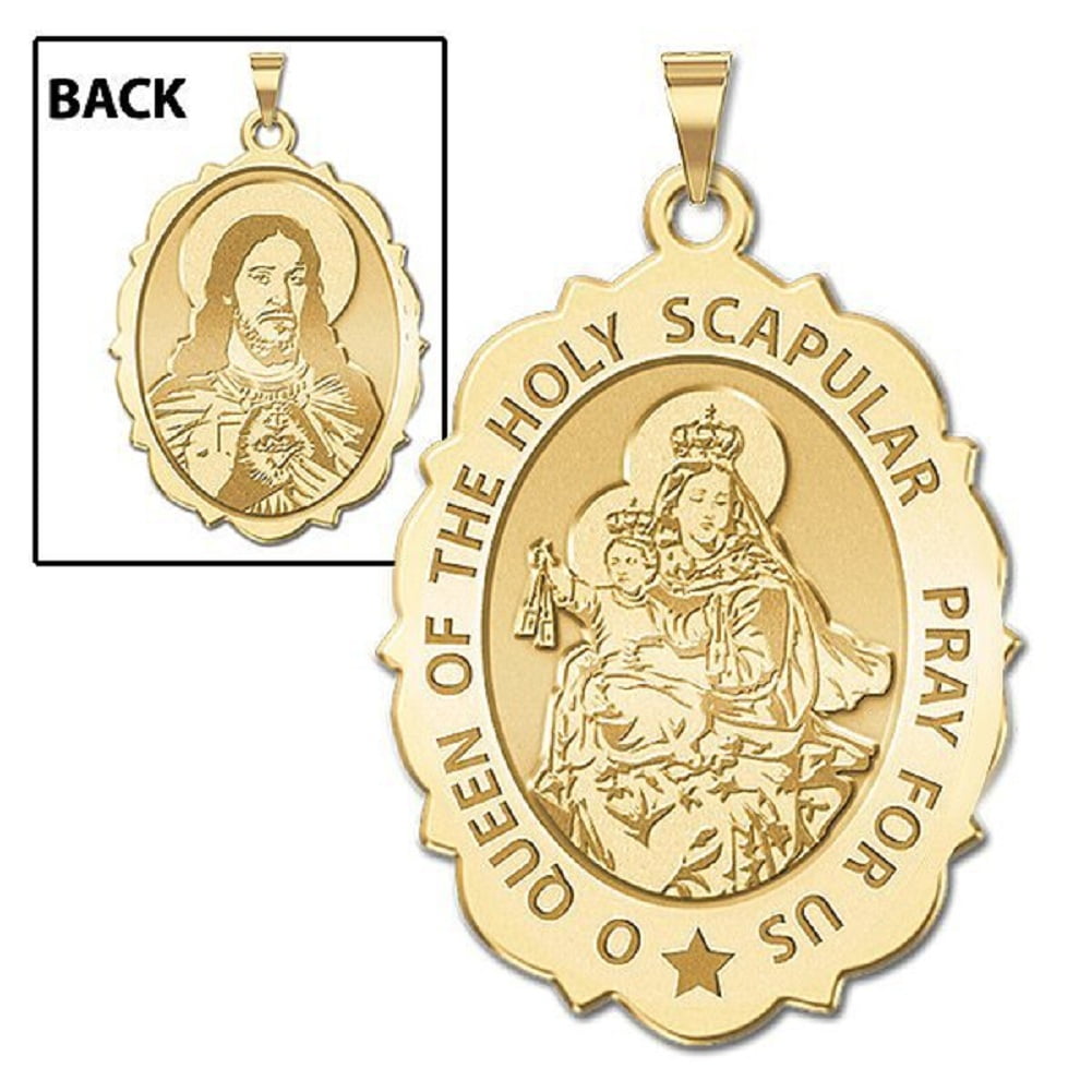 Picturesongold.Com Scapular Religious Necklace Pendants Adult ...