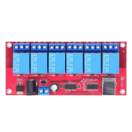 Relay Board,6 Channel USB Relay Channel USB Relay Module USB Relay ...