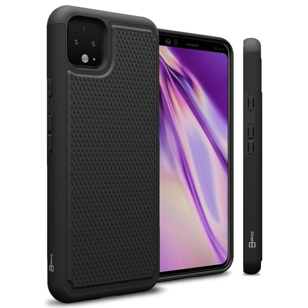 CoverON Google Pixel 4 Case, HexaGuard Series Hard Phone Cover ...