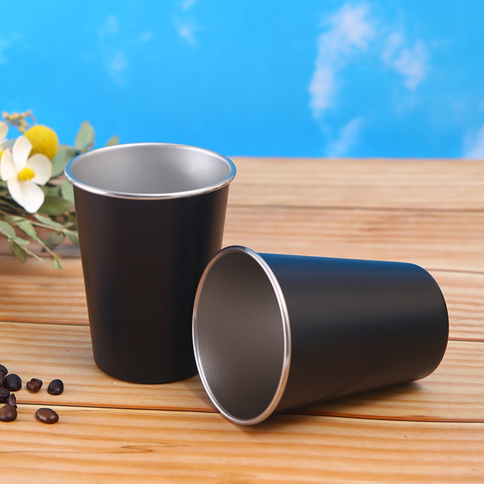 Click here for Spring Park 2pcs 350ml Stainless Steel Camping Cup... prices