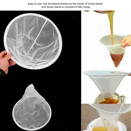 OTVIAP Beekeeping Filter Mesh,10pcs Honey Strainers Beekeeping Honey ...