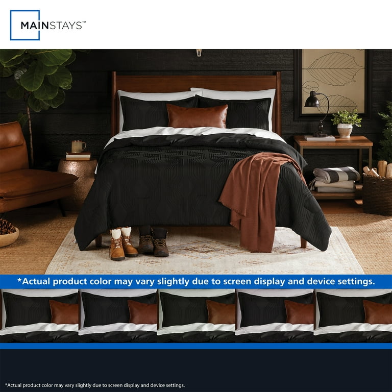 Mainstays Jacquard Bedding Set