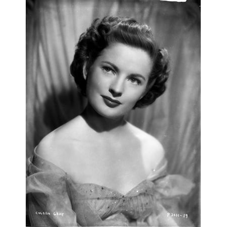 Colleen Gray Looking Away in Gown Portrait Photo Print (24 x 30 ...
