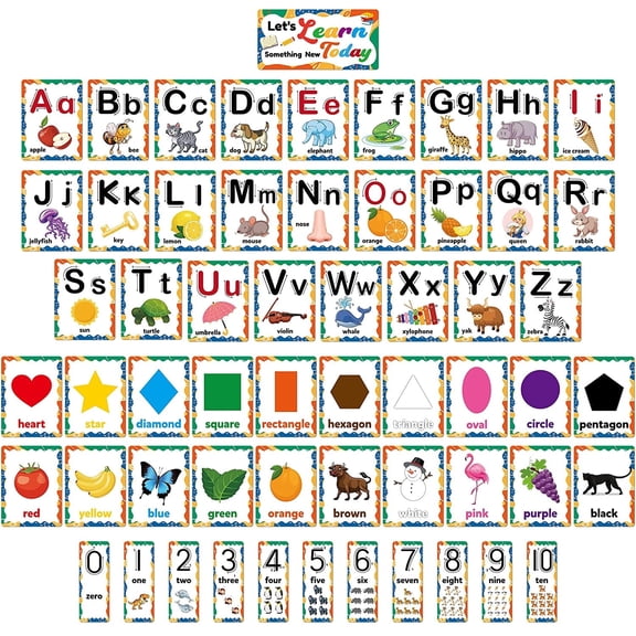 Teacher Created Resources Alphabet Train Bulletin Board Display Set, 31 ...