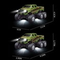 Agiufgs Mini Remote Control Car Alloy Body, Constant Speed Cruise ...