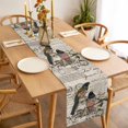 Table Runner Dresser Scarves 90 Inch Long,Colorful Bird Leaves Tree ...