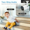 KAMTRON Wireless Security Camera, 1080P WiFi, Rechargeable, Waterproof ...