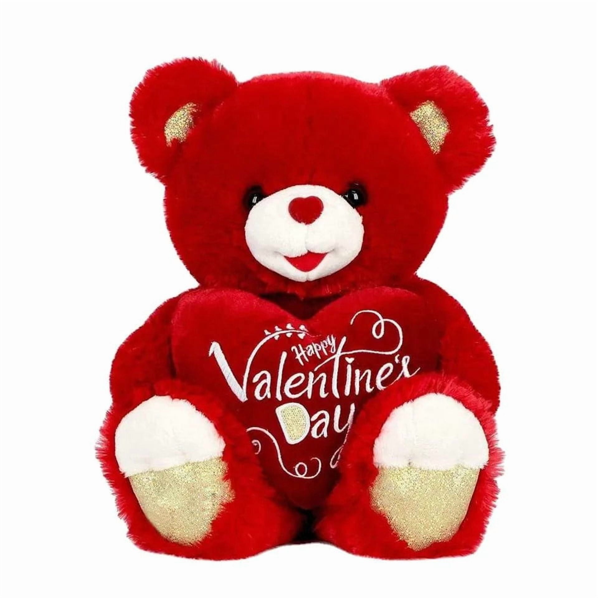 Click here for Bfogop Plush Teddy Bear With Red Heart I Love You... prices