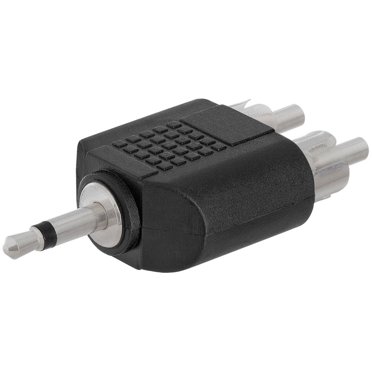 Rca Ah216r 3.5mm Jack To 1/4" Plug Adapter - Walmart.com