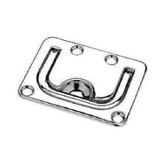 Perko 1220DP0CHR Chrome-Plated Flush-Mount Lifting Handle - 3" x 2-1/4 ...