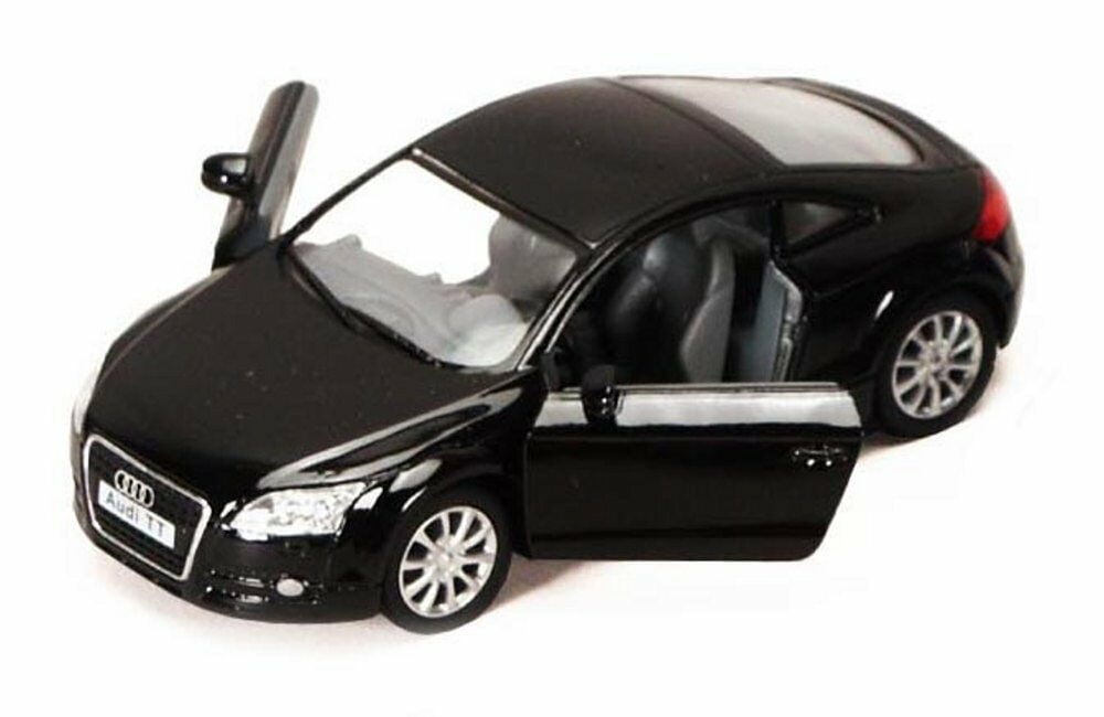 5" Kinsmart 2008 Audi TT Coupe Diecast Model Toy Car 1:32 Black ...