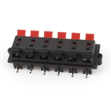 Spring Push Type 12 Position Audio Speaker Terminal Junction Box Board ...
