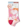 Wonder Nation Girls No Show Fashion Socks, 6-Pack, Sizes S-L - Walmart.com
