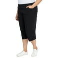 Alfred Dunner Womens Plus-Size Allure Stretch Clamdigger Pant - Walmart.com