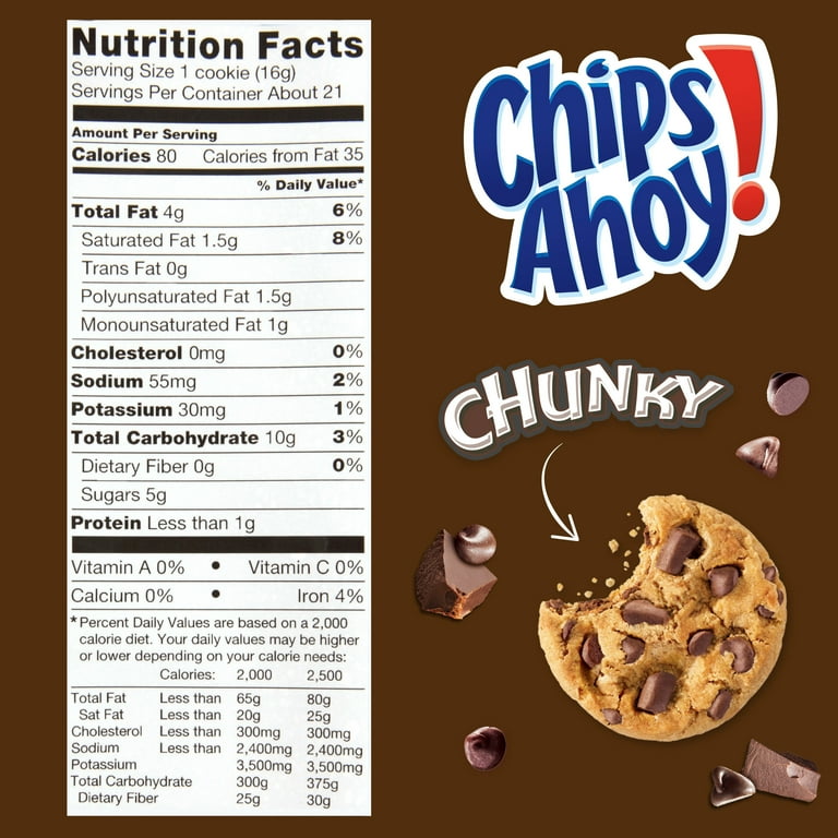 Chips Ahoy Nutrition Facts