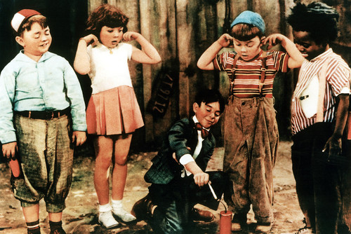 Little Rascals Rare Color Image 24X36 Poster - Walmart.com
