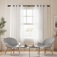 1” Diameter Brown Heavy Duty Adjustable Curtain Rod, 30-90 Inch Length ...