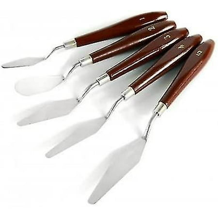 Painting Knives - Paint Spatulas Kit - Set Of 5 Pieces - For Painters ...
