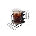 2 in 1 Clip-On Cup Holder & Headphone Hanger Storage Hook, Anti-Spill ...