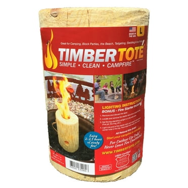Long Burning TimberTote TripleTorch Fire Starter: Multi-use Indoor ...