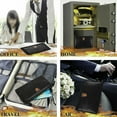 BTOER Fireproof Waterproof Document Bag File Money Safe Box Secret File ...