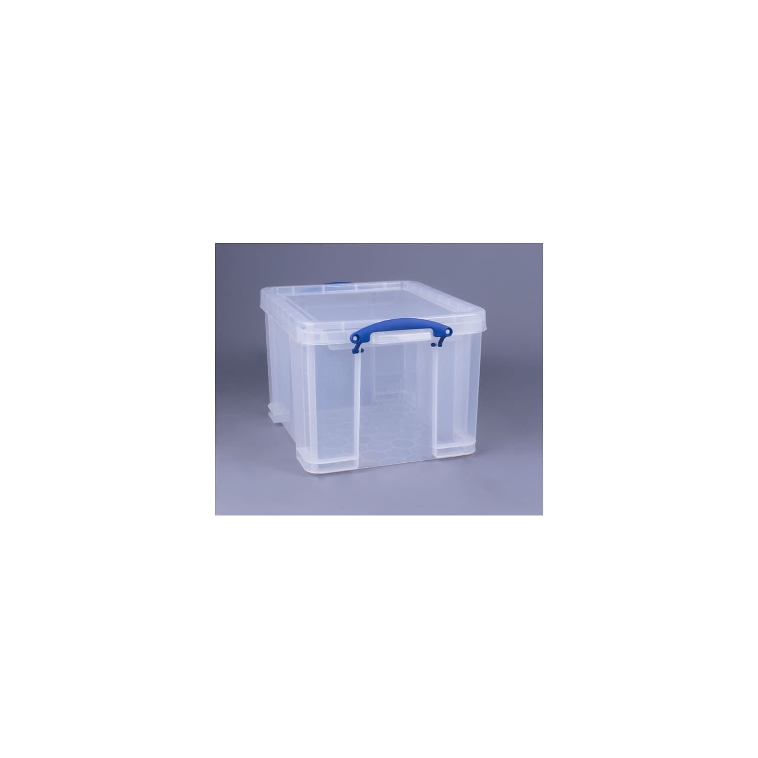 Really Useful Boxes(R) Plastic Storage Box, 32 Liters, 12in.H x 14in.W ...