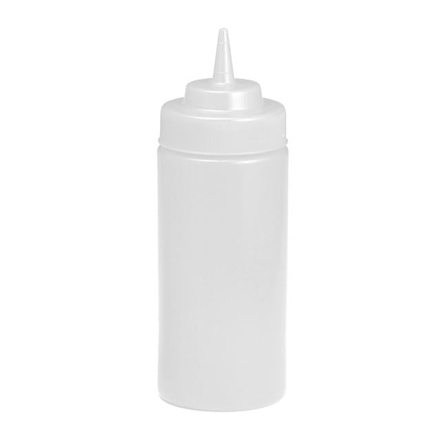 TableCraft C11663C White 16 Oz. Wide Squeeze Dispenser - 6 / PK ...