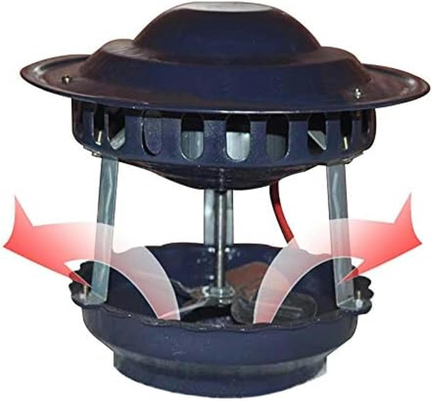 Chimney Smoke Evacuator, Fireplace Exhaust Fan, Flue Fan, Chimney Draft ...