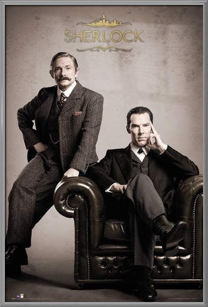 Sherlock - Framed TV Show Poster (The Abominable Bride - Sherlock ...