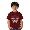Byoo Little Girl Printed Tshirt We The People 1776 250 Years Graphic ...