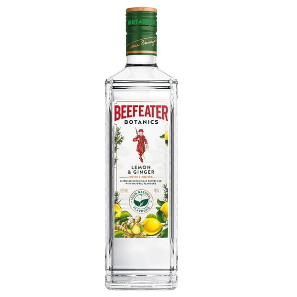 Pack de 12 Ginebra Beefeater Lemon & Ginger 700 ml | Walmart en línea