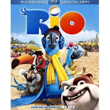 Rio (Blu-ray + DVD) - Walmart.com