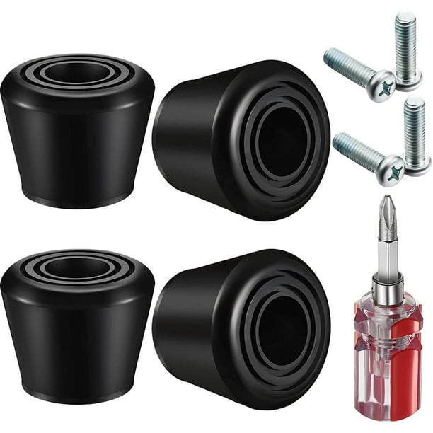 4 Pieces Roller Skate Toe Stoppers Rubber Roller Skates Brakes with 4 ...