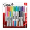 Sharpie Permanent Markers, Ultra Fine Point, Assorted Colors, 24 Count ...