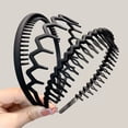 TUWAFE 2026 New Set of 2 - Zig Zag Toothed Comb Alice Band Headband ...
