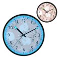 BZSMCE Voice Activated LED Night 12in Clock 12in Clock with White ...