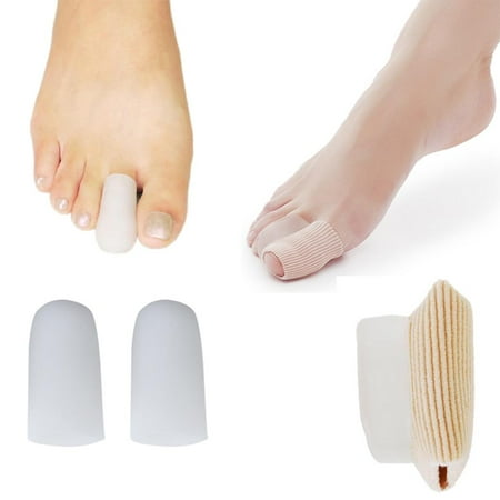 Set Of Soft Toe Caps With Big Toe Separators Blisters Corns Calluses ...