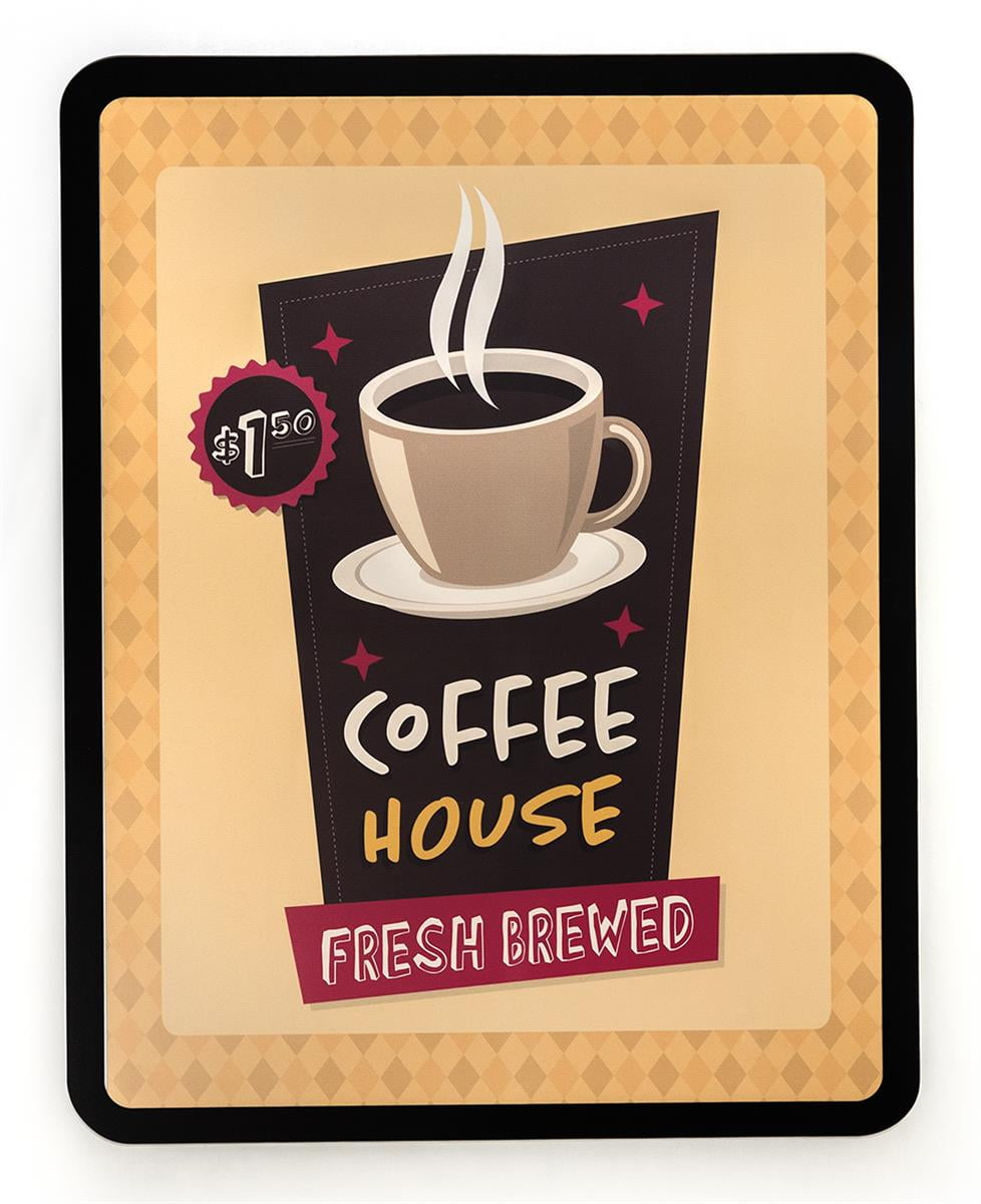 Displays2go Double Sided Window Poster Frames for 22" x 28" Graphics ...