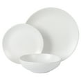 Gibson Home Bethel 12-Piece Matte White Stoneware Dinnerware Set ...