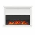 GDF Studio 50.1" Electric Fireplace Insert with Mantel and Remote ...