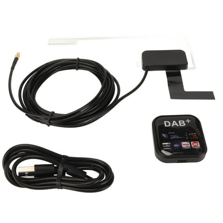 DAB Receiver Aerial, DAB DAB+ Receiver Antenna Universal USB Powered ...