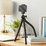 Onn+ Adjustable Mini Tripod Stand for Compact Cameras Smartphones GoPro ...