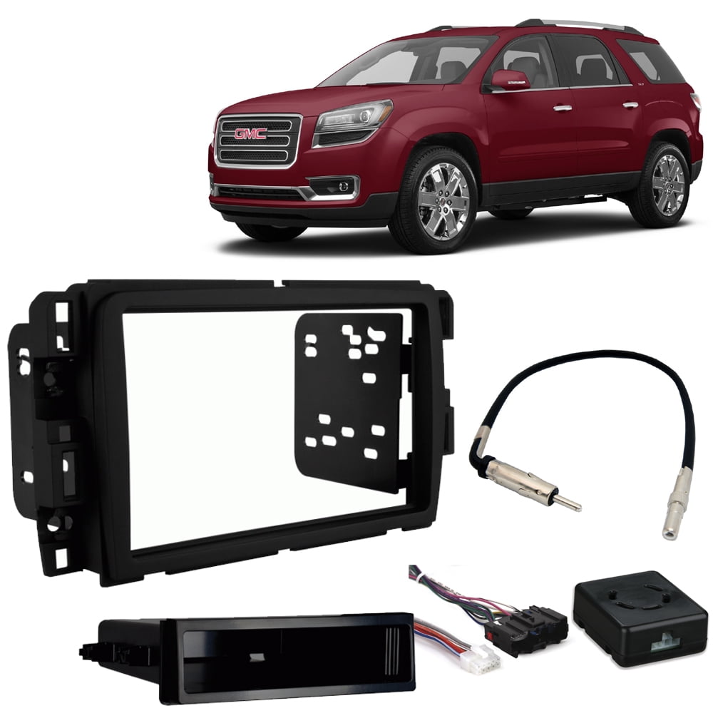 GMC Acadia Limited 2017 Single or Double DIN Stereo Radio Install Dash ...