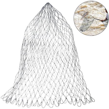 Compuye 1-Pack Standard Nylon Replacement Net Bag, Fishing Landing Net ...