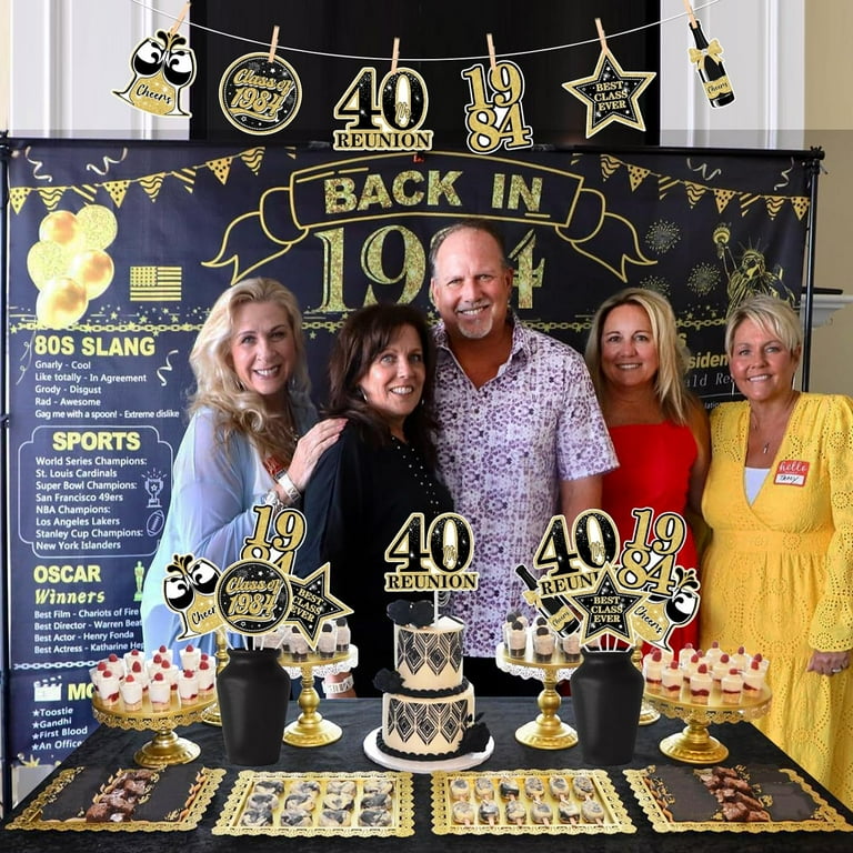 High School Reunion Centerpiece Ideas Centerpiece For 50th Grade