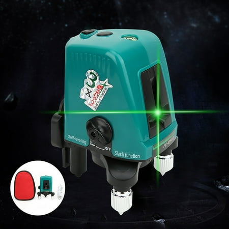 Horizontal Vertical Level Meter FC-435AG High Green Beam Self-Leveling ...