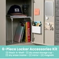 Lockermate 7-Piece Locker Kit® with 12" Stac-a-Shelf®, White, All Ages ...