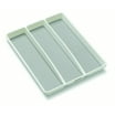 Madesmart Classic Large Silverware Tray with 6 Compartment, White ...